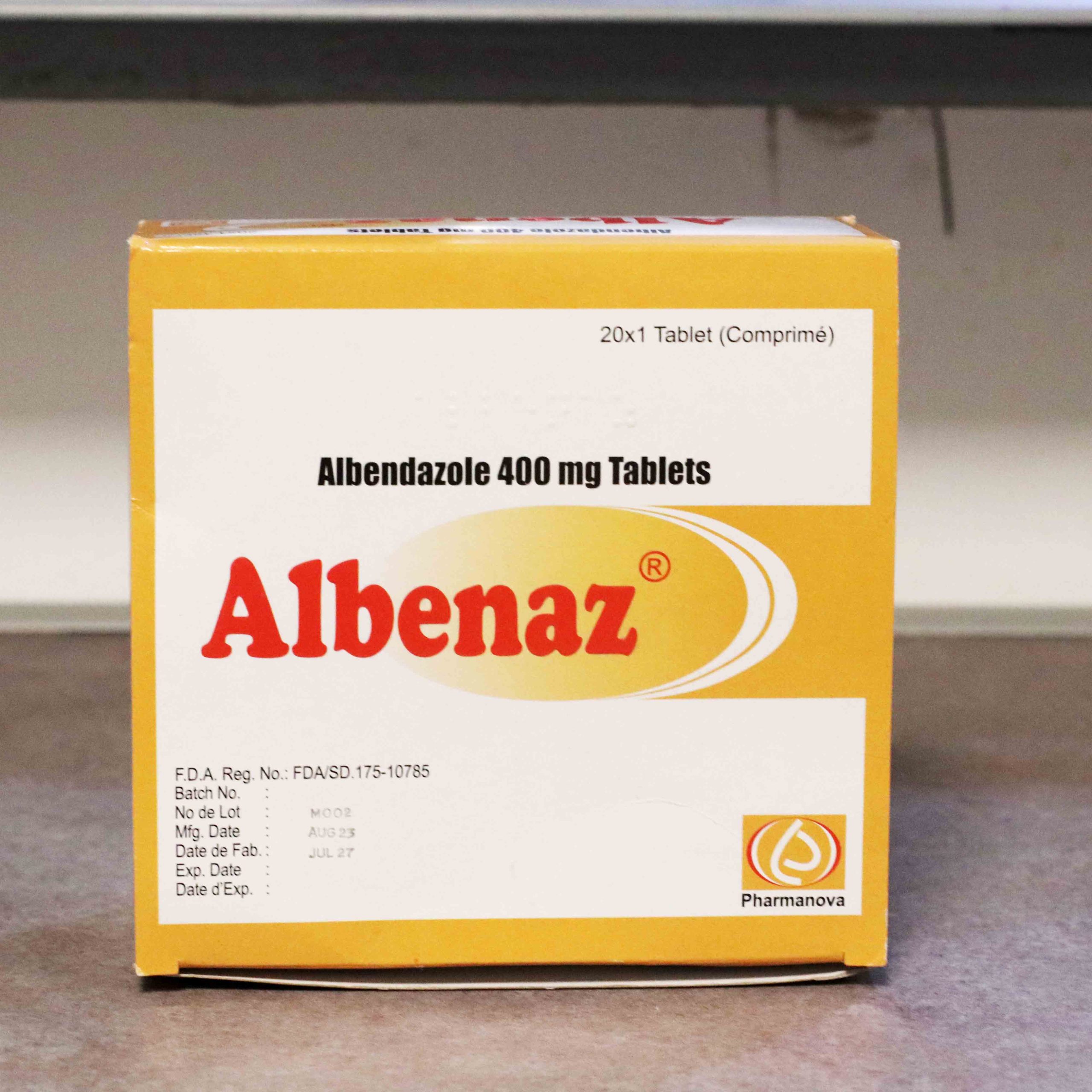 Albendazole 400 mg Tablet - Ghanaian-German Specialist Hospital